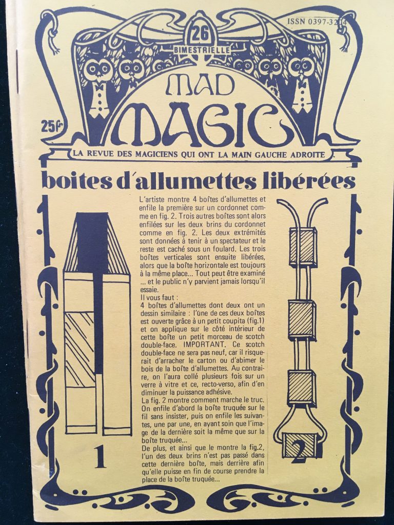 Mad Magic n°26 – Magicabra!